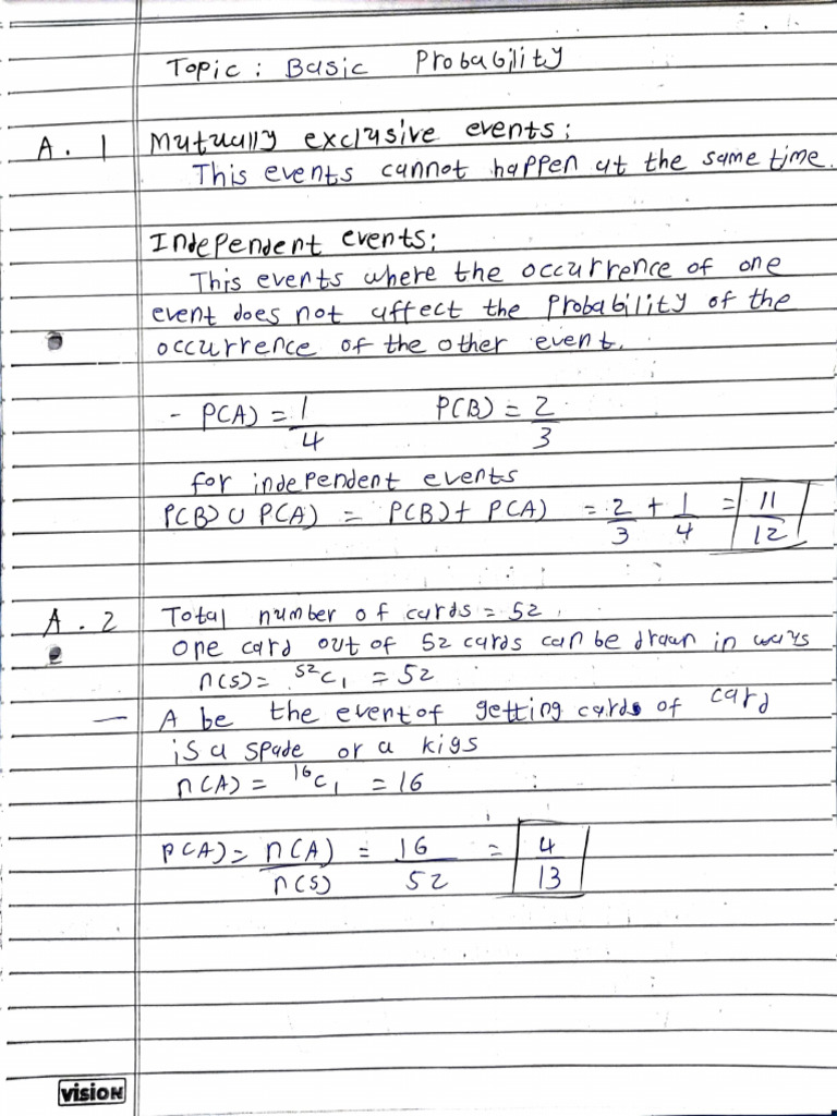 P & S Assignment - 1 | PDF