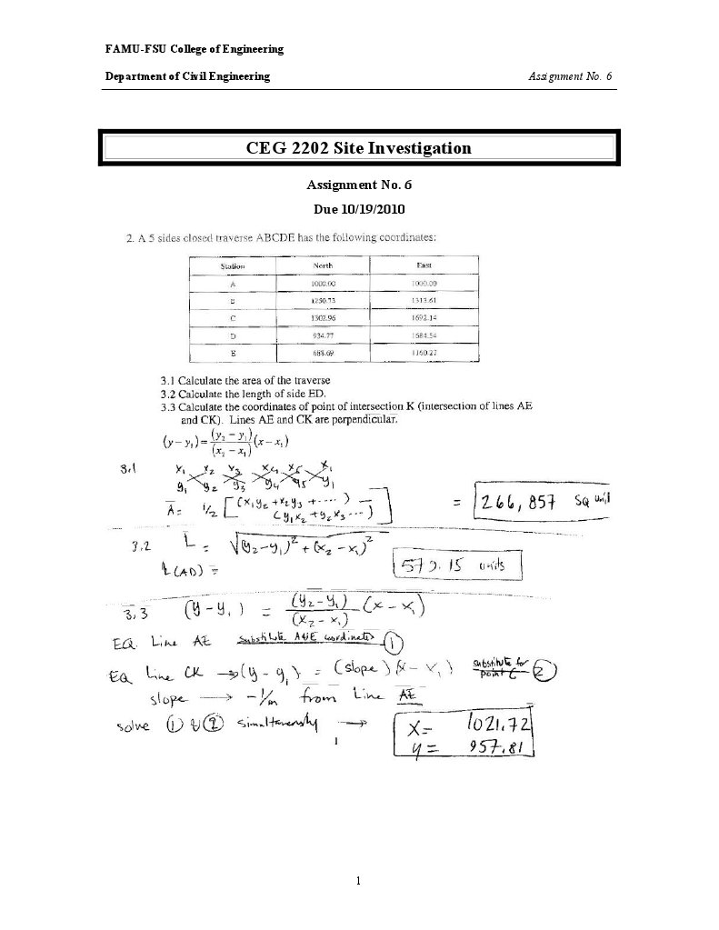 Sites HW6 Solution | PDF