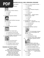 Soal B.indonesia - Kelas 2 - Bab 1 Mengenal Perasaan | PDF