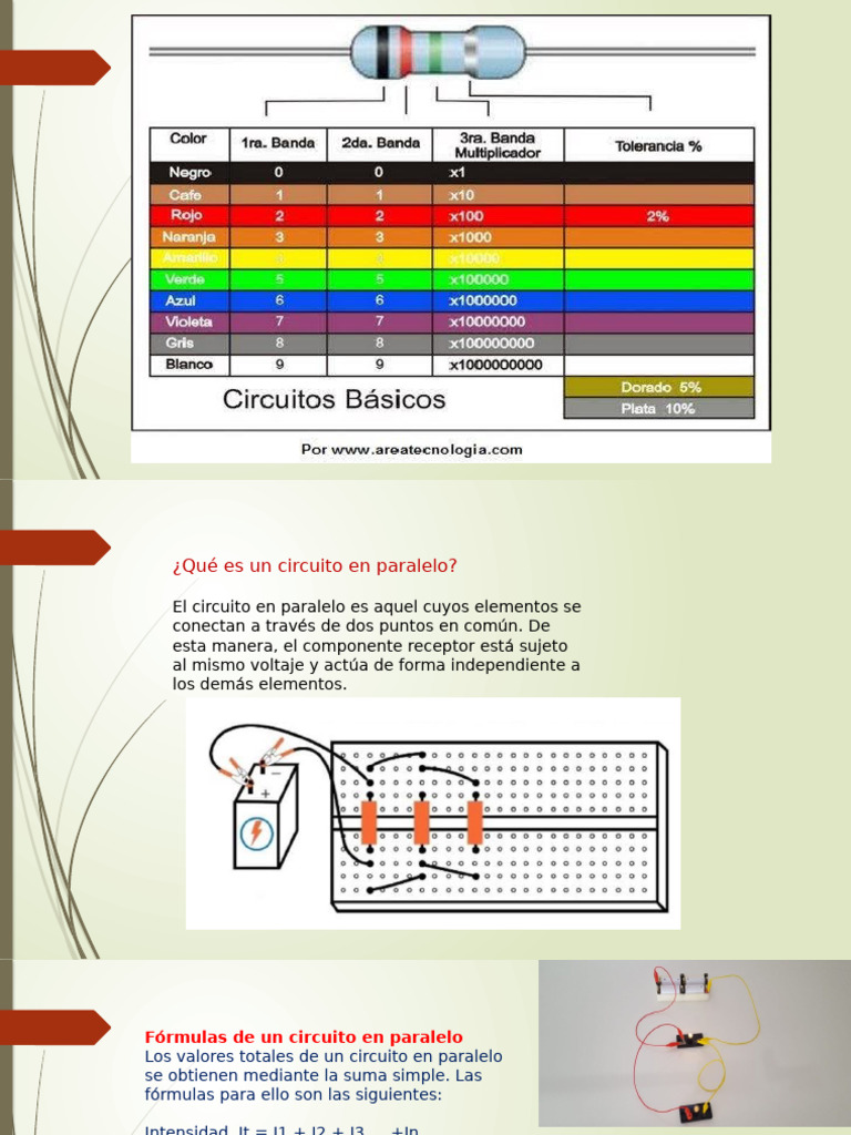 Circuito en Paralelo: Definición y Fórmulas | PDF | Métodos y ...