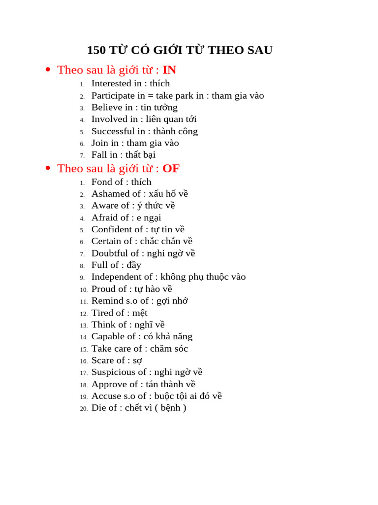150 T Có Gi I T Theo Sau | PDF