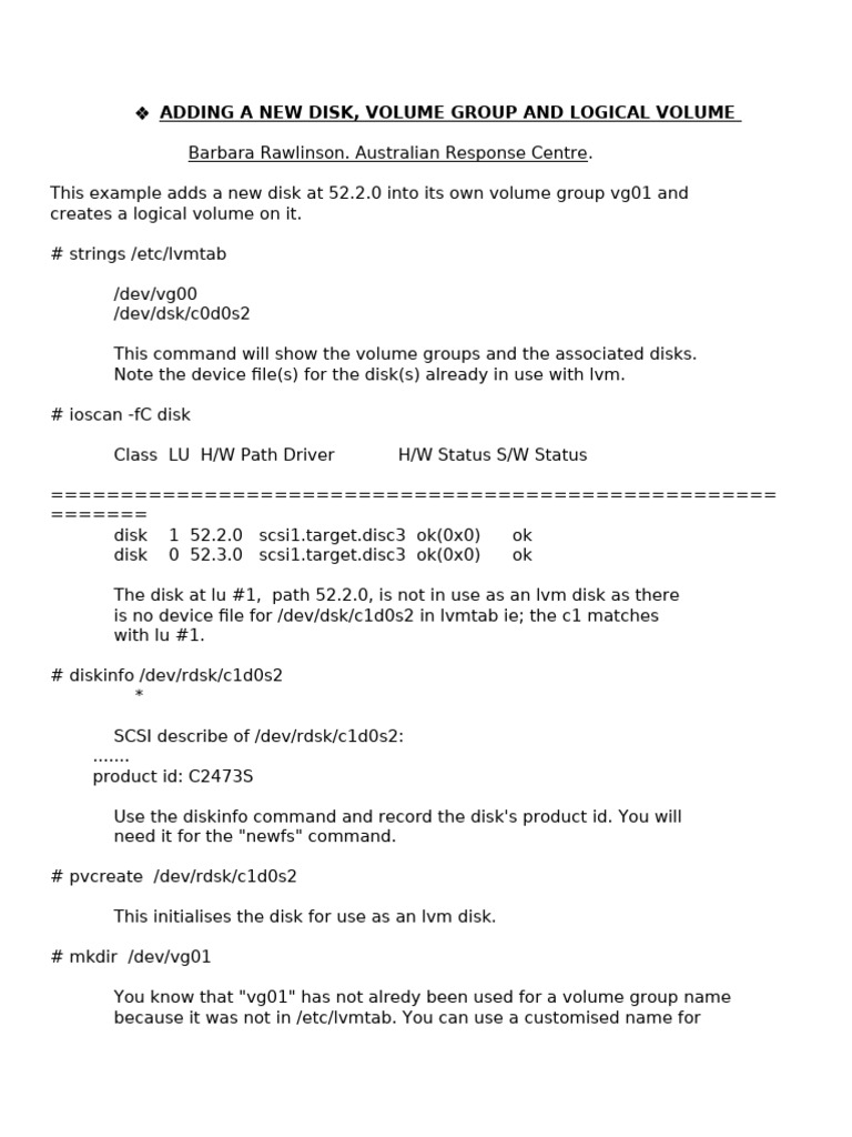 Troubleshooting LVM | PDF | File System | Booting