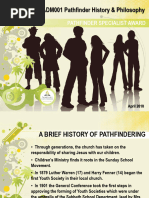 Pathfinder Basic Staff Training | PDF | Disciplines | Learning