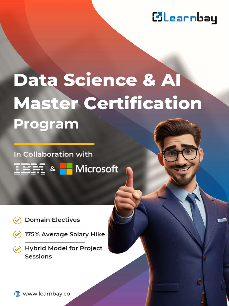 Data Science & AI Master Certification Program | PDF | Time Series | Artificial Intelligence