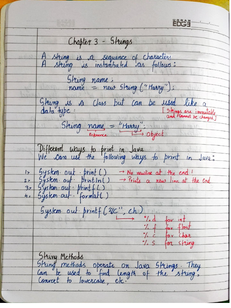 Chapter 3 - Strings | PDF