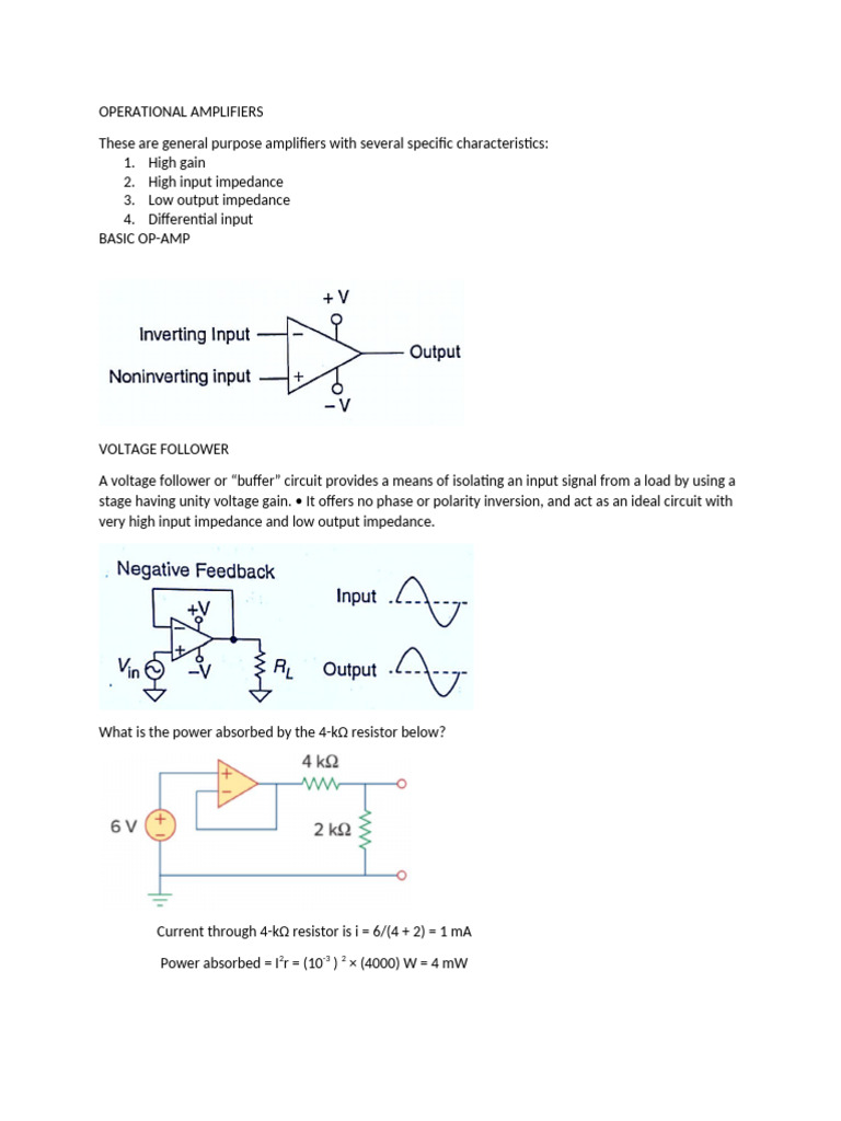 OPERATIONAL AMPLIFIERS & FILTERS | PDF | Operational Amplifier | Low Pass Filter