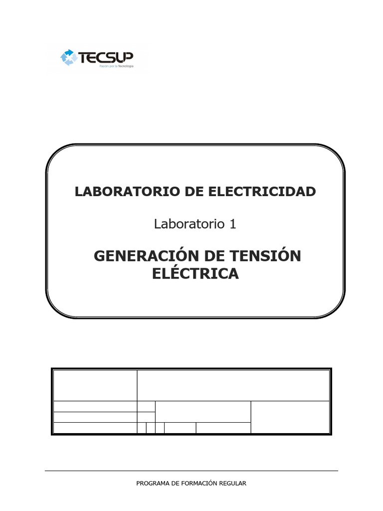LAB 1_Generacion de tension electrica_2023-2 - Andersson Sanz Estrada ...