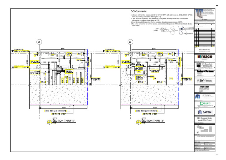 CCM CP03 ARC SDW TW1 B06 00011 - Ver2. | PDF | Engineering | Real Estate