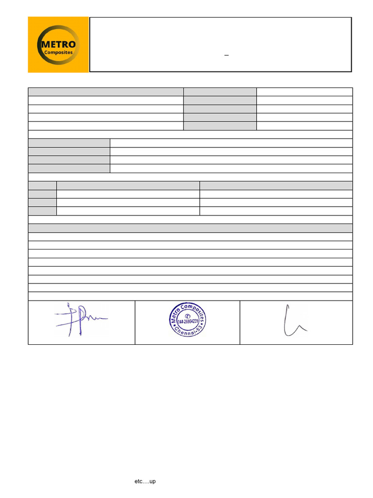 Polymer Composite Impact Test Report | PDF