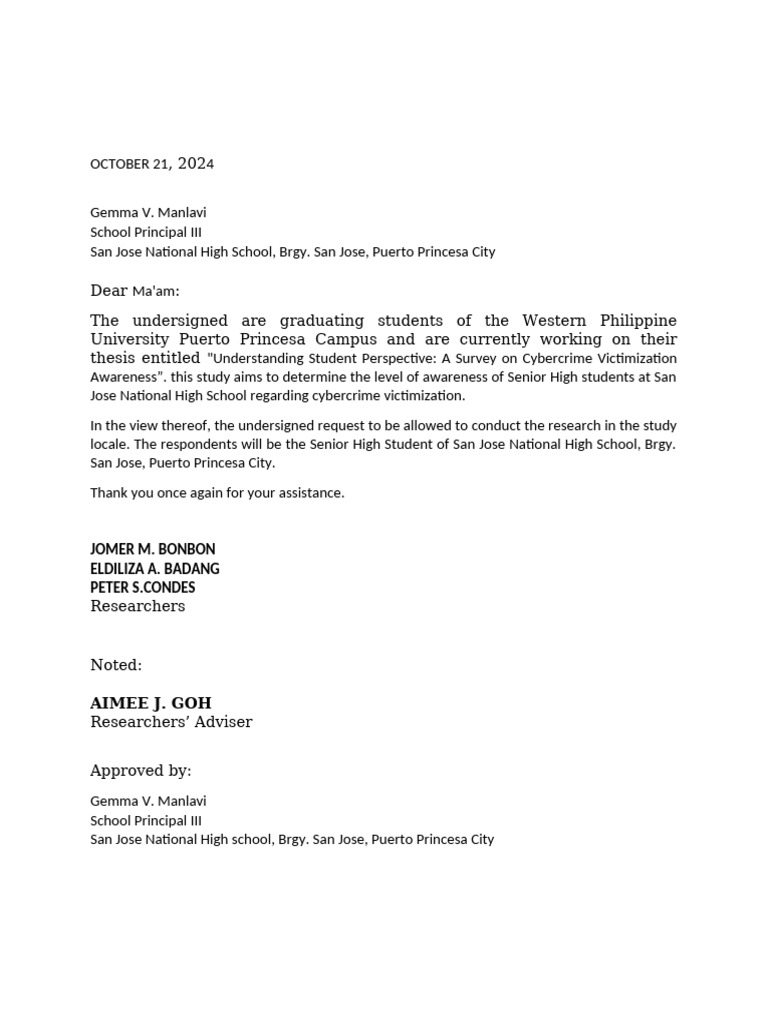Letter-to-conduct-research | PDF