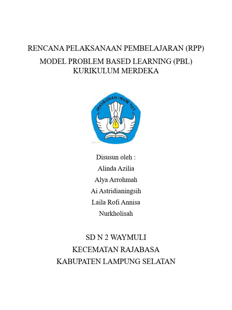 RPP Problem Based Learning | PDF