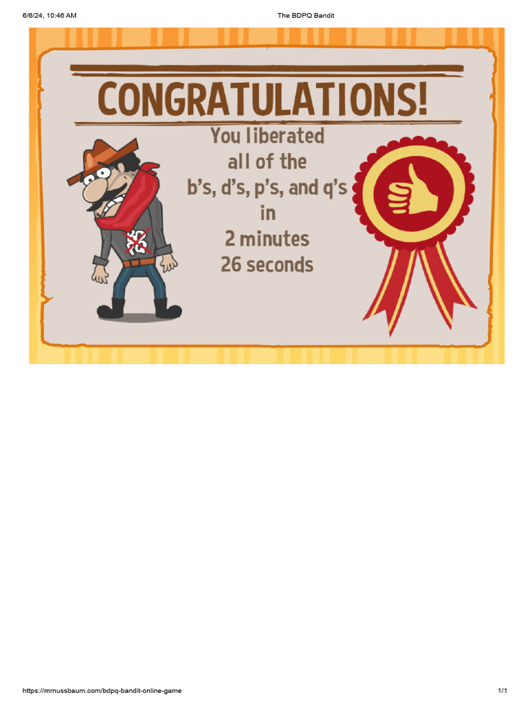 BDPQ Bandit - Online Game | PDF
