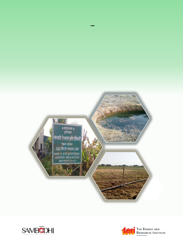 PoCRA Climate Resilience Monitoring Report | PDF | Irrigation | Methodology