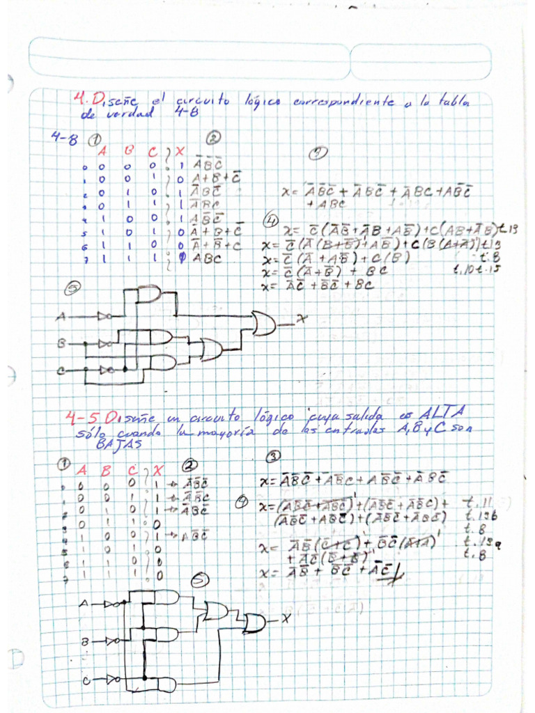 SDT8.Diseño de Circuitos Lógicos Combinacionales - 23-10-2024 - 3-20 A. M. | PDF