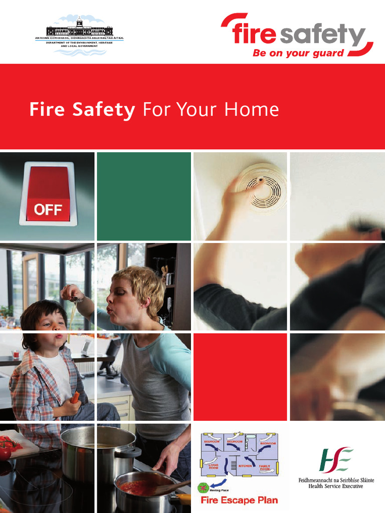 Fire Safety in the Home Booklet | PDF | Fires | Fire Safety