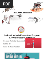 National Malaria Control Programme | PDF | Malaria | Insects And Humans