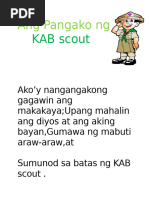 Pangako NG Star Scout | PDF