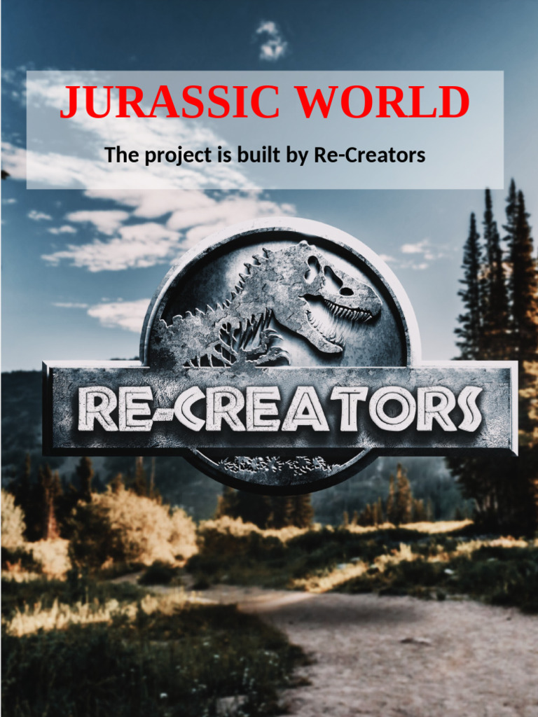 Shark Tank Project Jurassic World | PDF