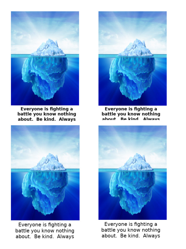 Iceberg | PDF