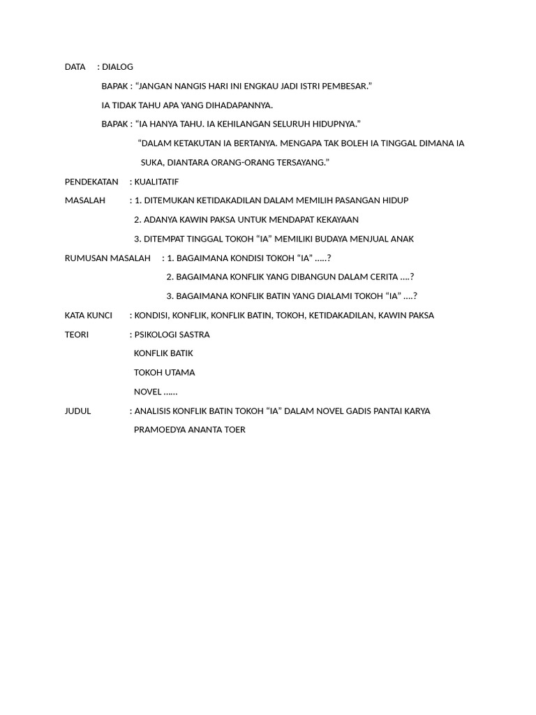 Contoh Data Penelitian Mbak Dela | PDF | Sains & Matematika