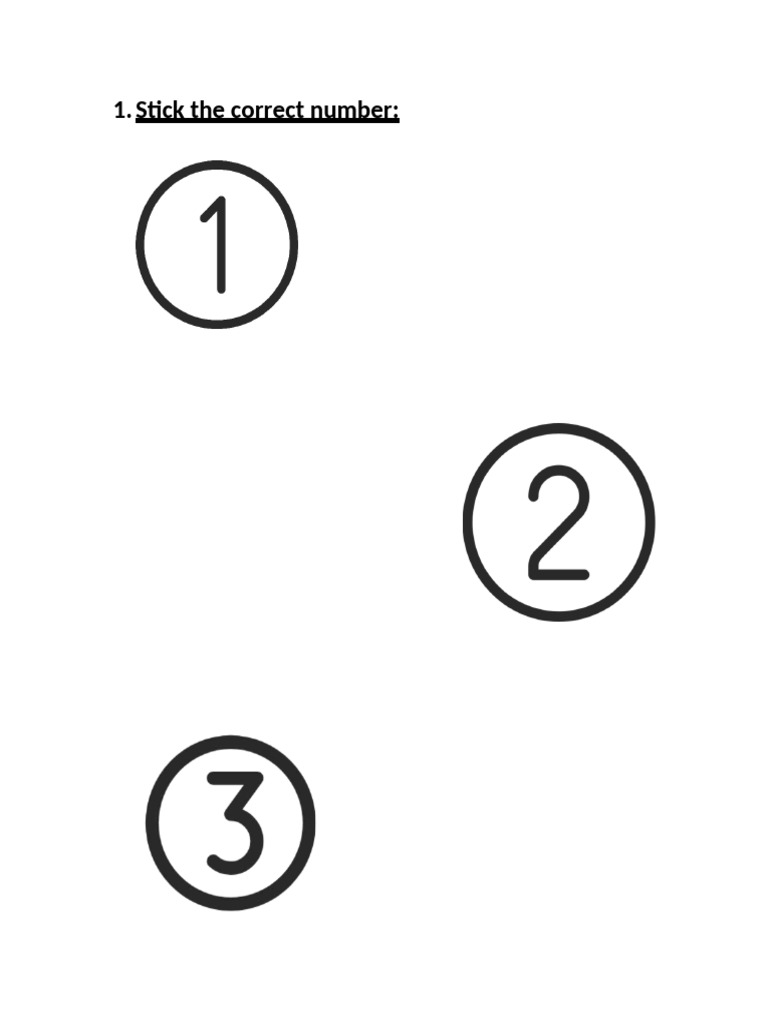 Baby Class Maths Exam Practice | PDF