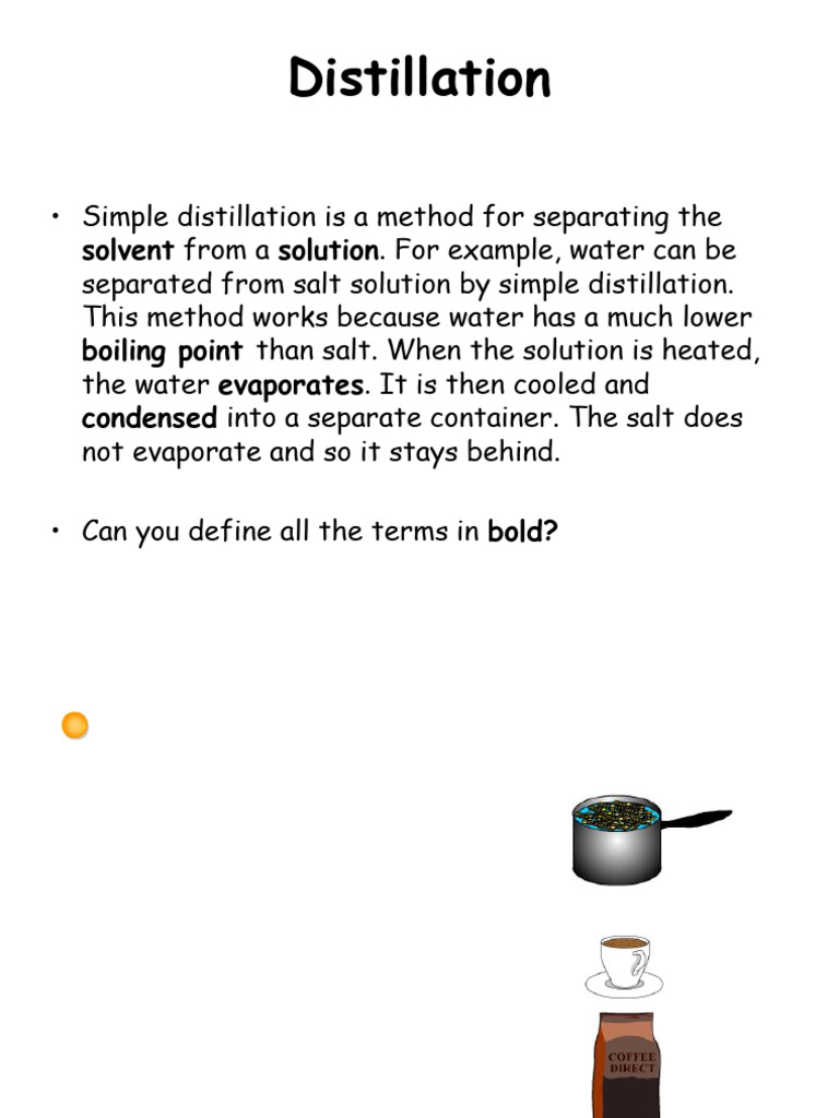 distillation | PDF | Distillation | Water