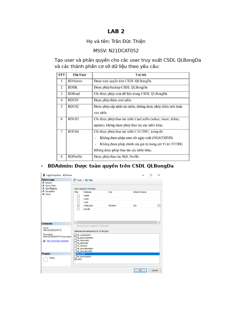 N21dcat052 Report Lab2 | PDF