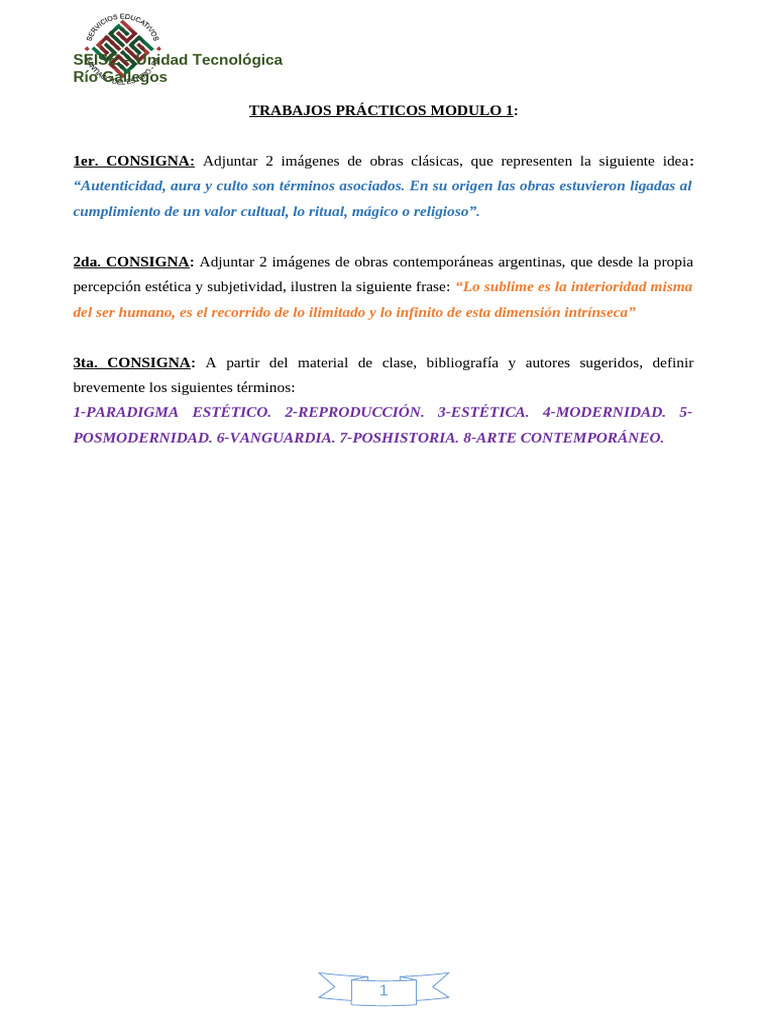 ACTIVIDADES modulo 1 2023 | PDF ACTIVIDADES modulo 1 2023 | PDF