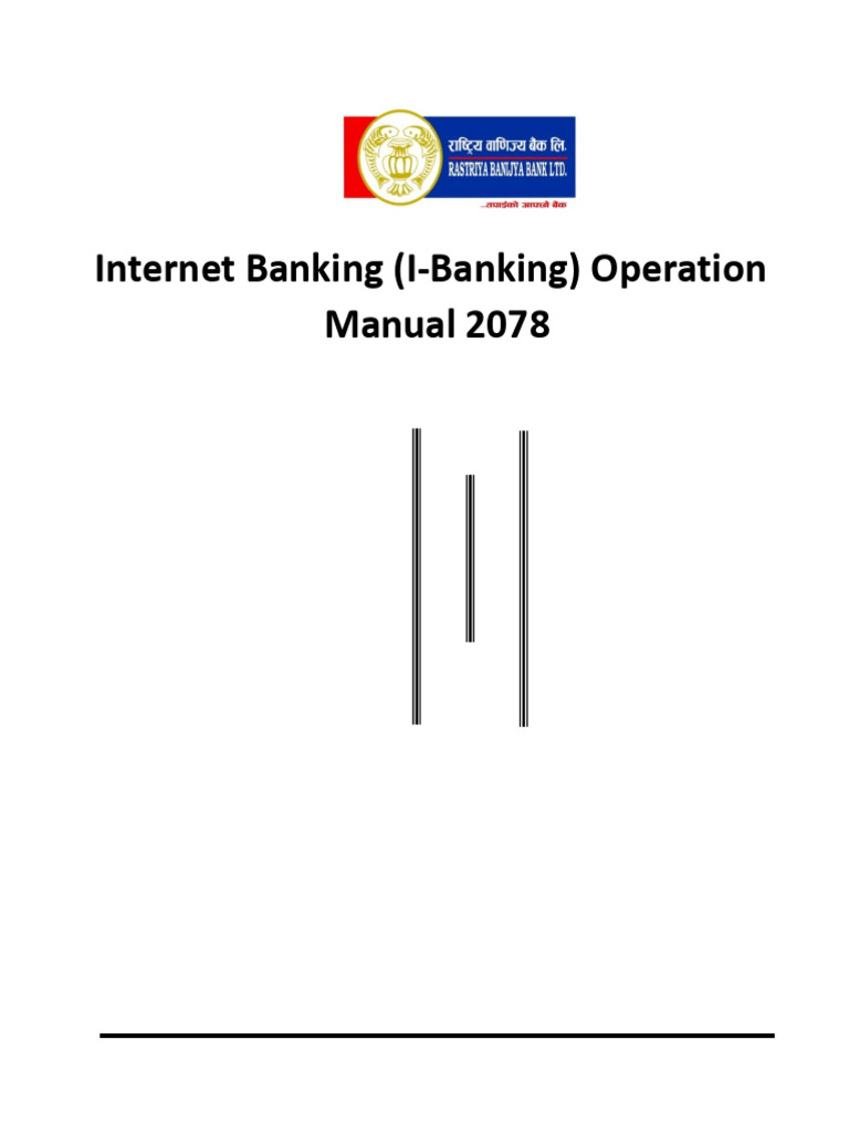 I-Banking Operation Manual 2078 | PDF | Banks | Password