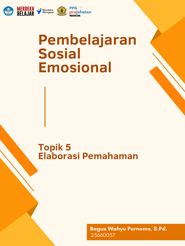 Pse Topik 5 Elaborasi Pemahaman | PDF