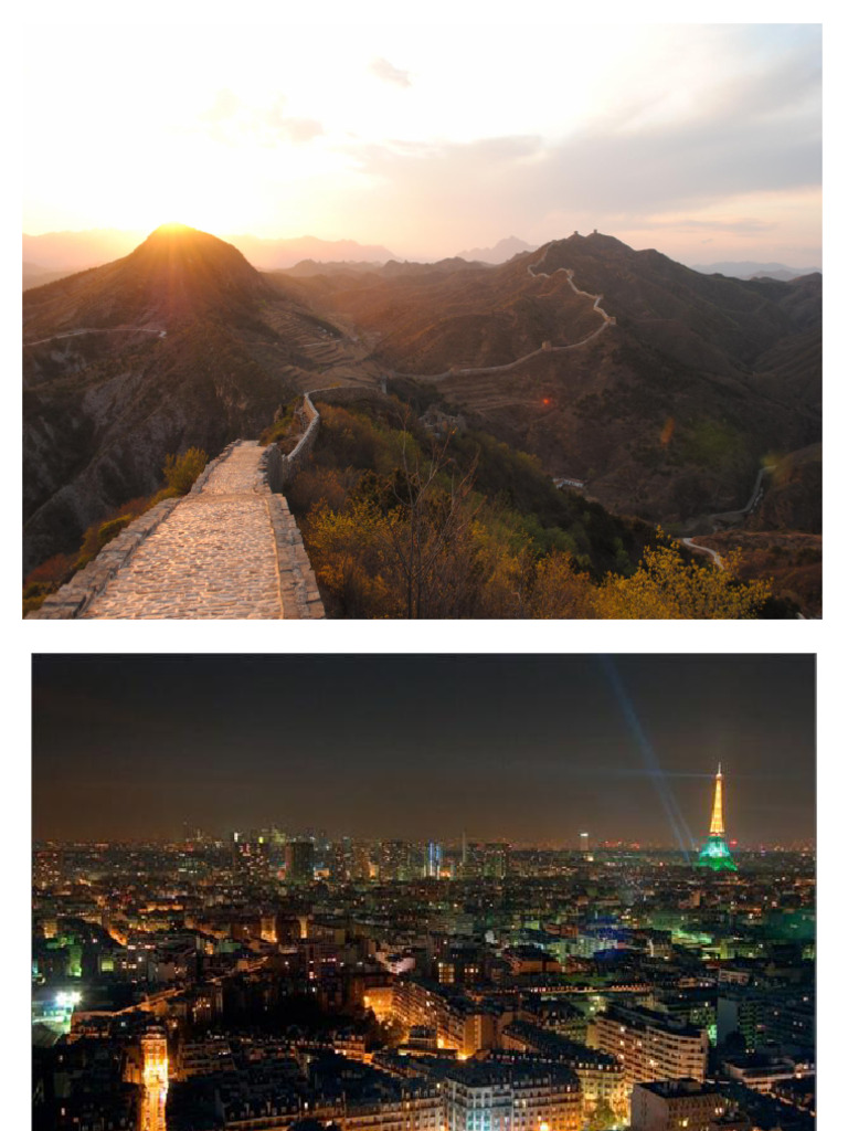 s2 Photos Muraille Chine Paris Lune Jour Nuage | PDF