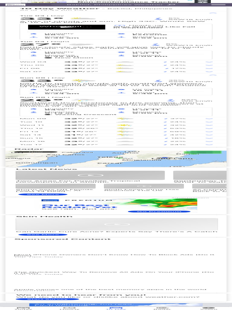 10-Day Weather Forecast For Bakilid, Philippines - The Weather Channel ...