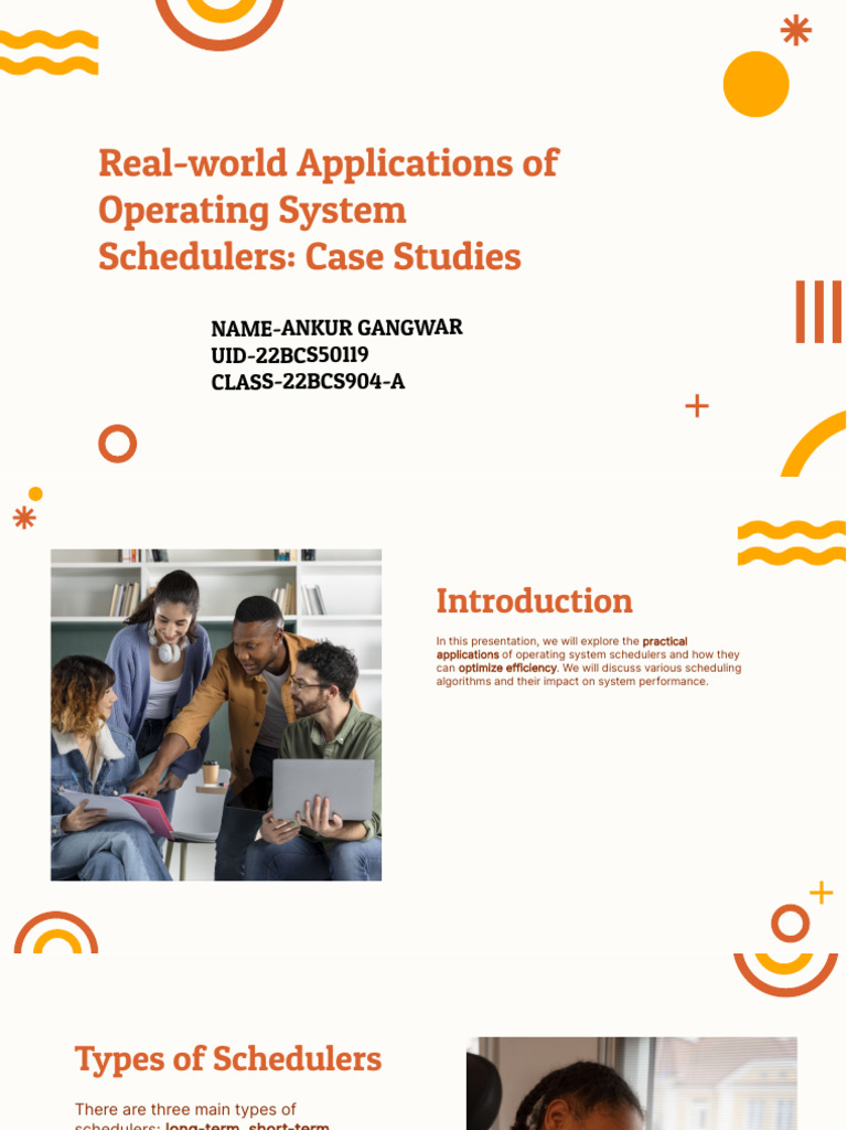 Real-World OS Scheduler Applications | PDF | Technology & Engineering