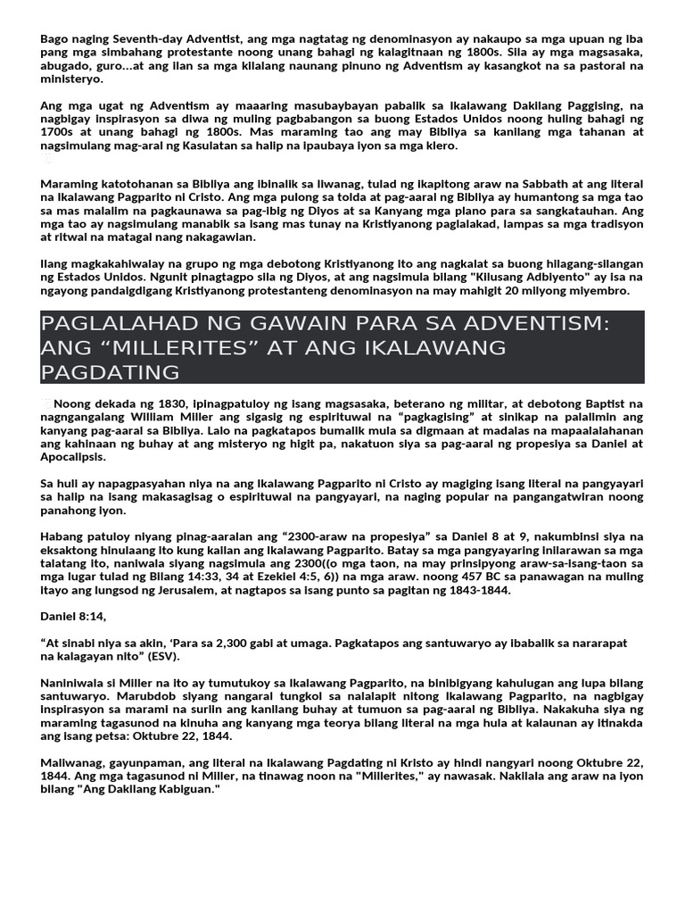 Bago Naging Seventh | PDF