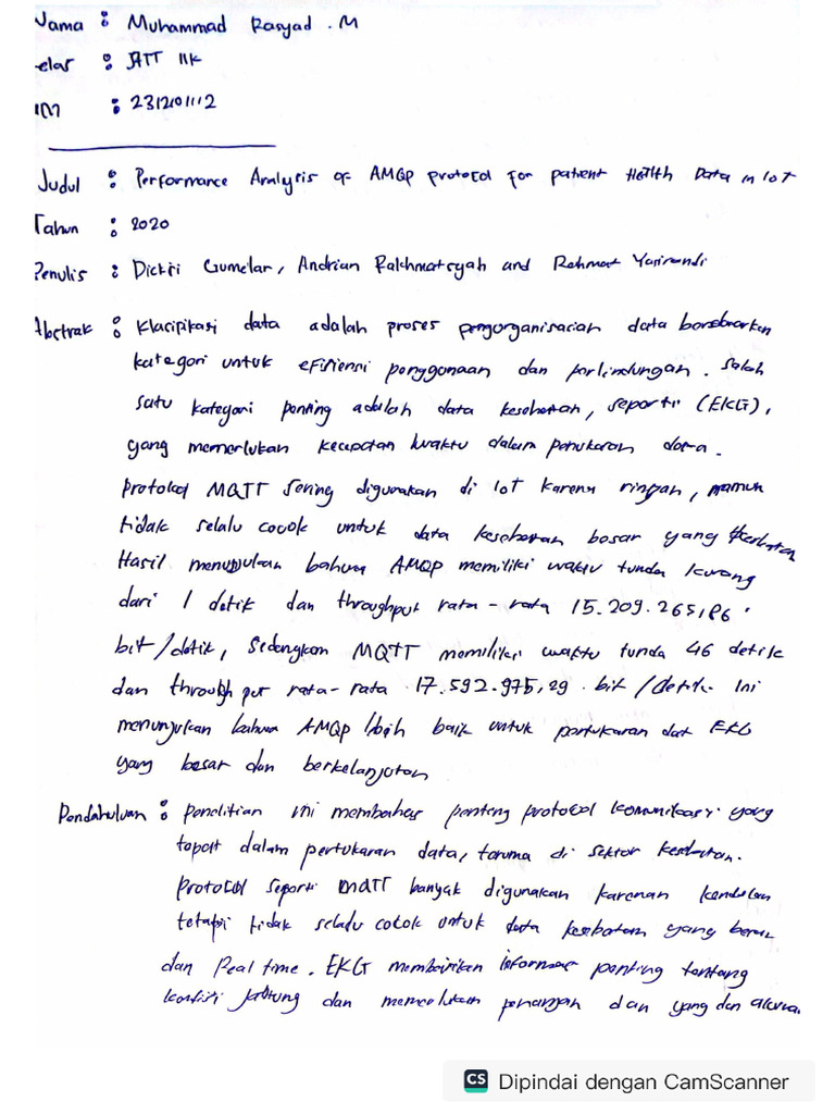 Muhammad Rasyad - Resume Latihan 4 | PDF