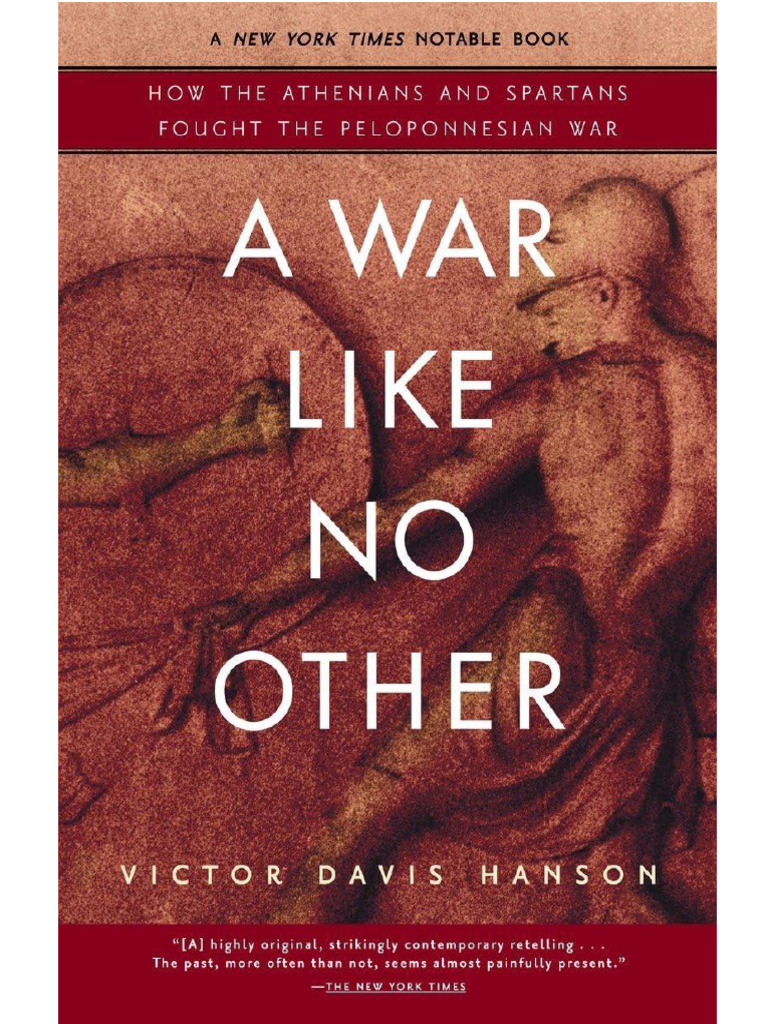 A War Like No Other - Victor Davis Hanson | PDF | Guerra del Peloponeso ...