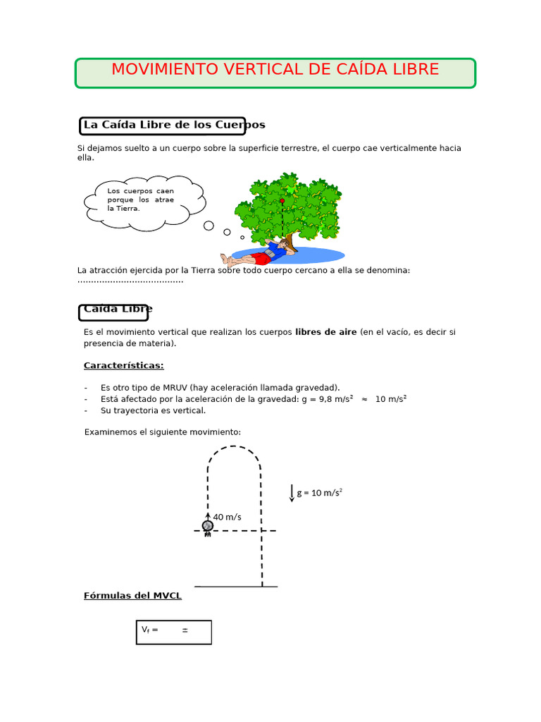 Caida Libre | PDF