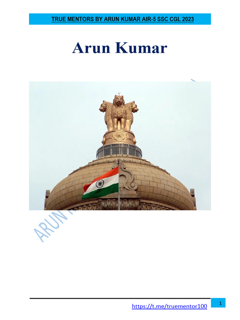 Governor, CM, HC and UT Notes by Arun Kumar | PDF | Pardon | Legal ...