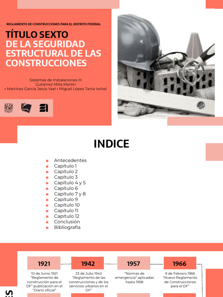 Título Sexto. RCDF | PDF | edificio | Fundación (Ingeniería)