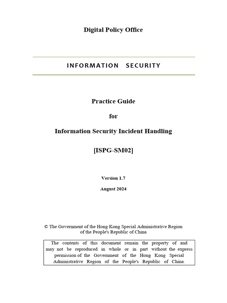 PG For ISIH - EN | PDF | Security | Computer Security