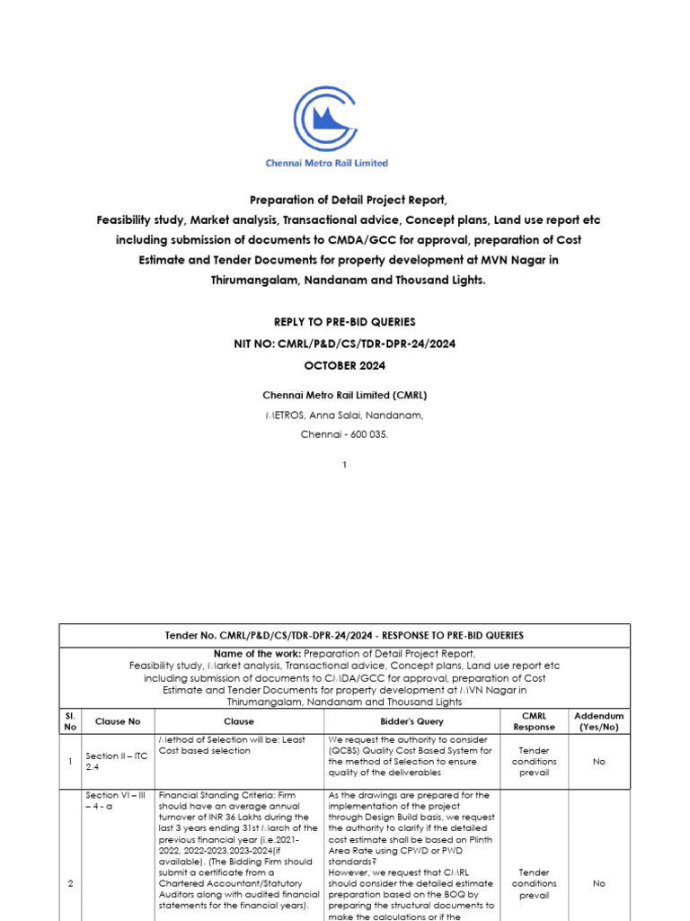 Pre Bid Queries Response | PDF | Professional Liability Insurance | Audit