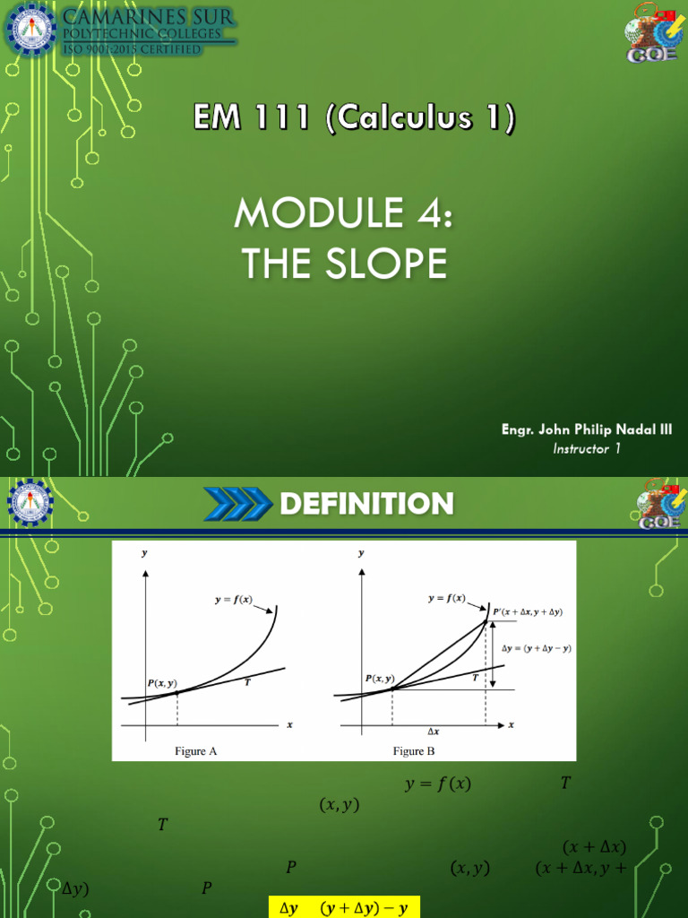 Lesson-4_Slope | PDF | Tangent | Slope