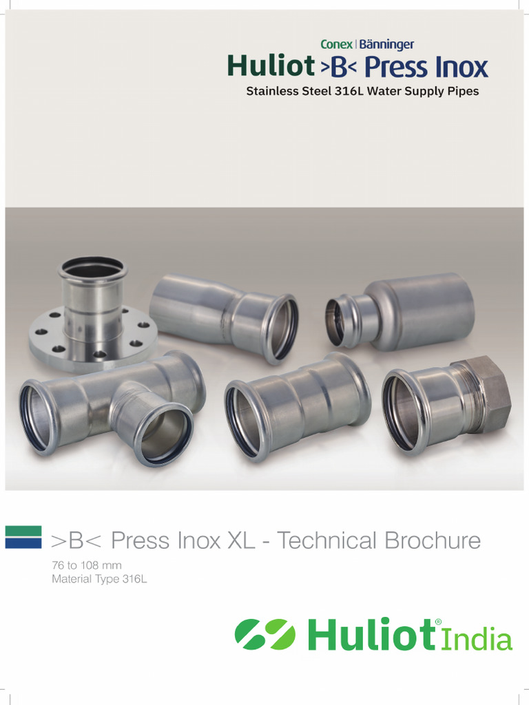 B-Press Inox XL | PDF | Technology & Engineering