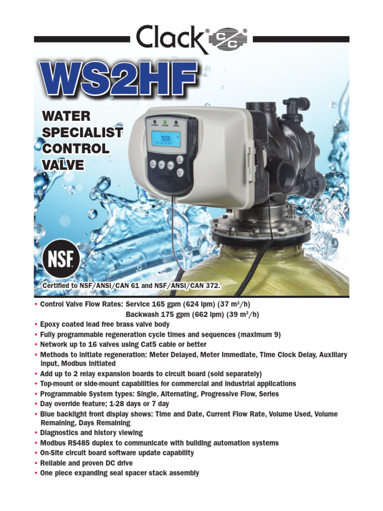 Ws2hf Valve | PDF | Valve | Power Supply