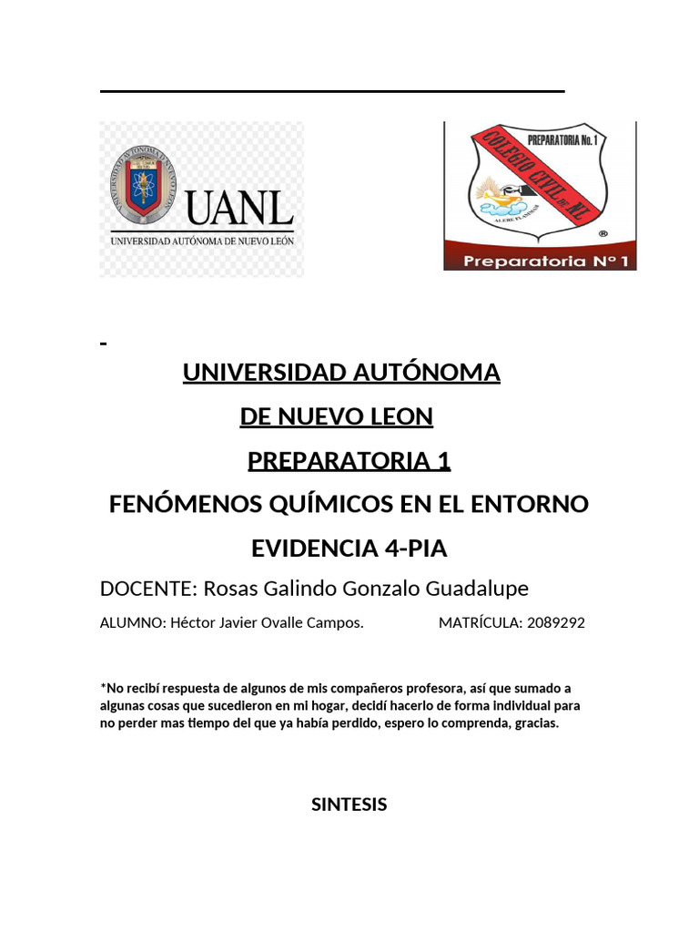 Equipo 1 Ev4-Pia Fqe | PDF | Hidrocarburos | Industria química