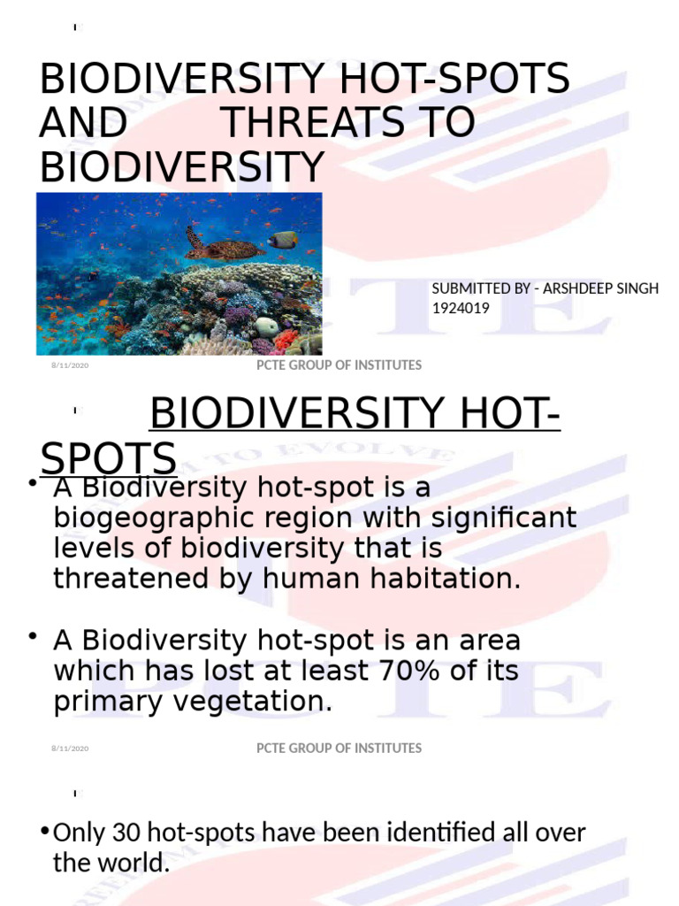Arshdeep Evs Ppt | PDF | Biodiversity | Habitat Destruction