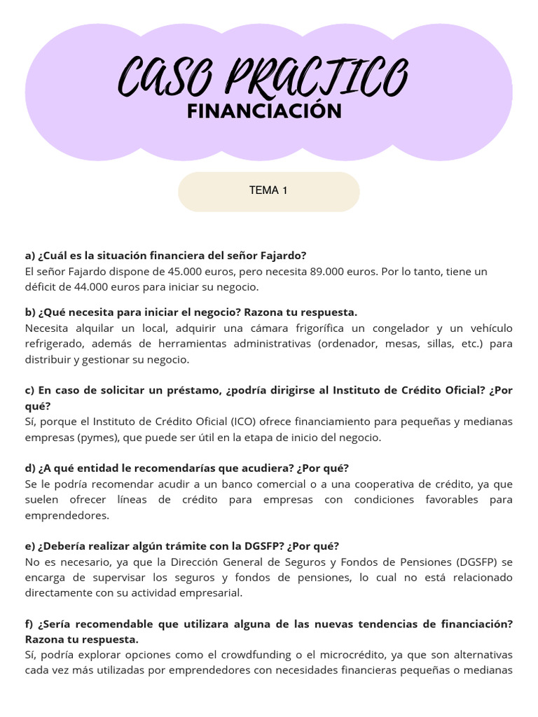 Caso Practico t.1 | PDF
