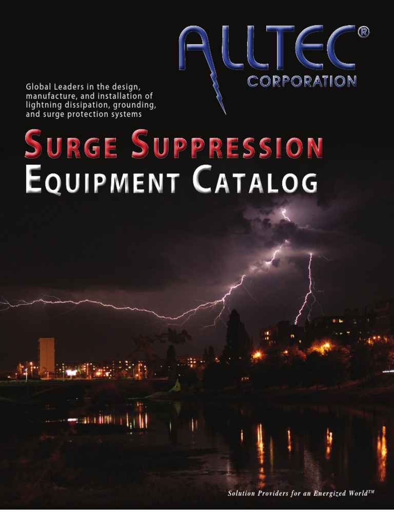 ALLTEC Surge Suppression Catalog | PDF | Electric Power Distribution | Fuse (Electrical)