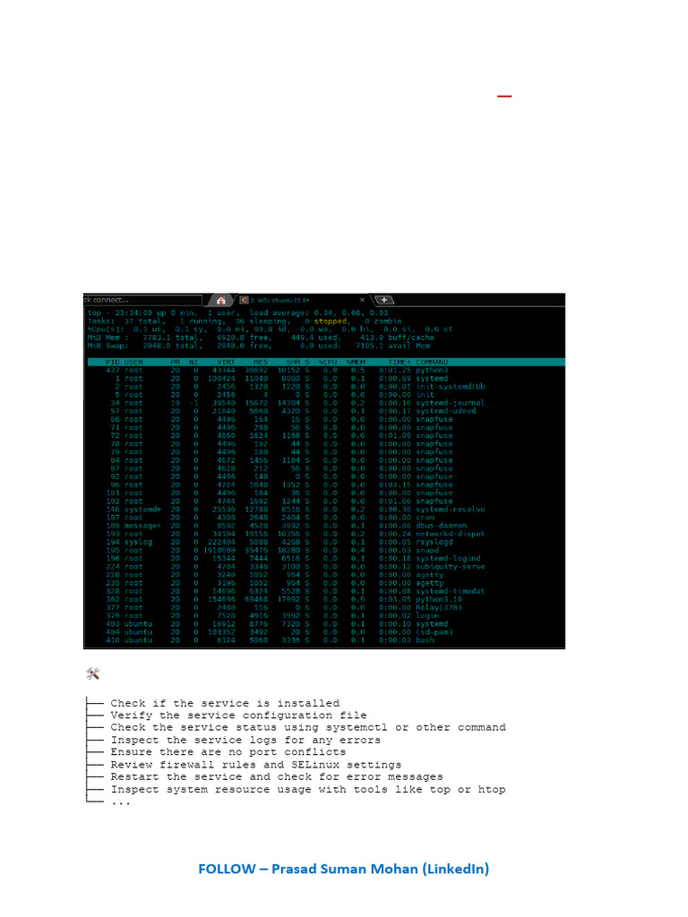 Troubleshooting Linux Scenarios Part 01 Pdf File System Computer