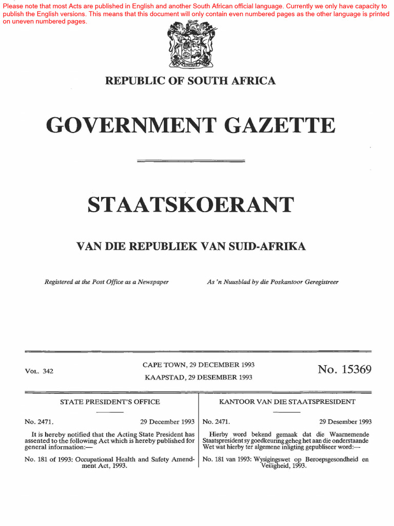 Act 181 of 1993 | PDF | Arbitration | Employment